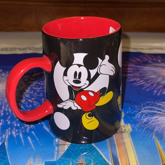 Disney | Dining | Authentic Disney Merchandise Mickey Mouse Ceramic Mug ...